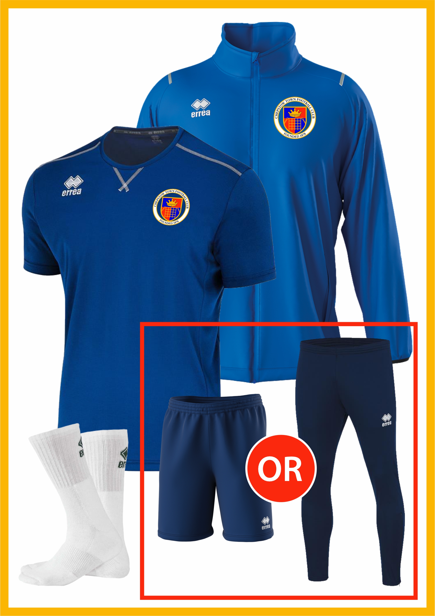 Total Teamwear :: Chepstow Town AFC Player training kit pack Total Teamwear :: Chepstow Town AFC Player training kit pack